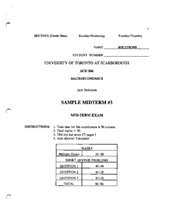MGEB06H3 Midterm: ECMB06 sample midterm 3.pdf - OneClass