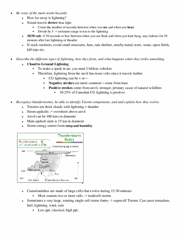 EOSC 114 : EOSC 114 Storms - OneClass EOSC 114 : EOSC 114 Storms - OneClass