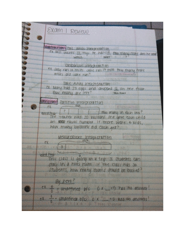 MTH 201 Midterm: Exam 1 Review and Practice - OneClass MTH 201 Midterm: Exam 1 Review and Practice - OneClass