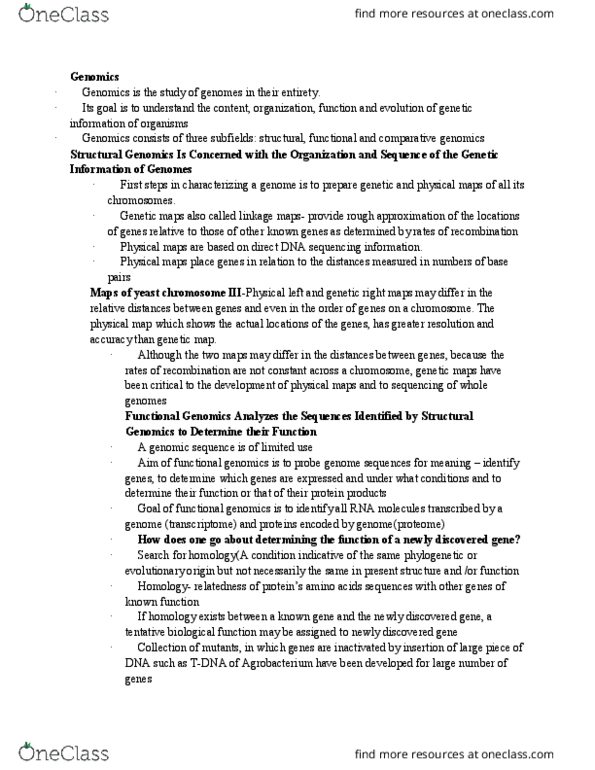 Biol 2010 Midterm Biol 2010 Midterm 2 Notes 2 Oneclass