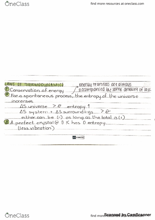 CHEM 142 Midterm: Thermodynamics - OneClass CHEM 142 Midterm: Thermodynamics - OneClass