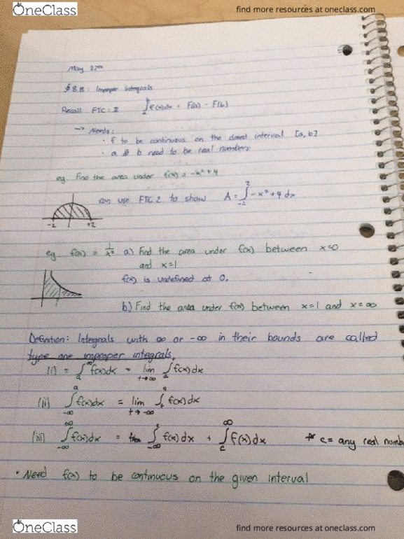 Math 101 Lecture 12 Functions And Graphs Oneclass