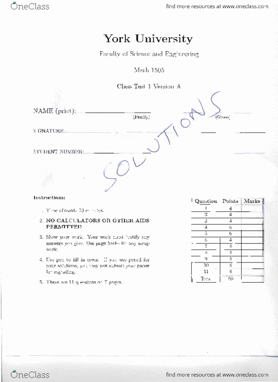 Math 1505 Midterm Math 1505 Test 1 1pdf Oneclass 