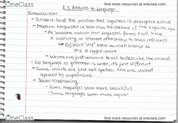 Textbook Notes for SOC 207 at North Carolina State University (NCSU)