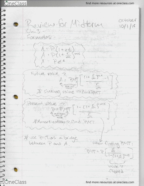 MATH 1108 Midterm: Midterm Review pg1 - OneClass MATH 1108 Midterm: Midterm Review pg1 - OneClass