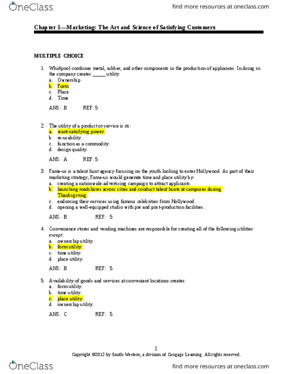 ADMS 2200 Midterm: Midterm - OneClass ADMS 2200 Midterm: Midterm - OneClass