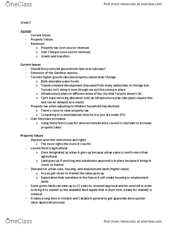 PLG 710 Lecture Notes - Fall 2018, Lecture 7 - Transit-Oriented ... PLG 710 Lecture Notes - Fall 2018, Lecture 7 - Transit-Oriented ...