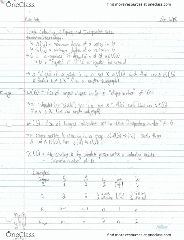 Math 240 Lecture 4 Math 240 Page 76 79 Oneclass