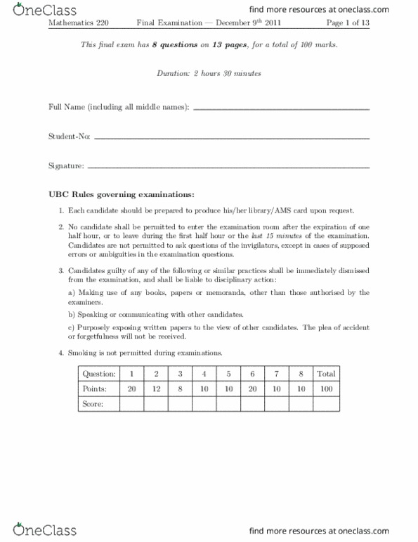 MATH 220 Study Guide - Winter 2019, Midterm - Prime Number ... MATH 220 Study Guide - Winter 2019, Midterm - Prime Number ...