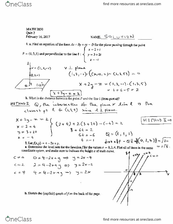 Mth 254 Final Math 254 Oregon State 254 S01 Final Oneclass