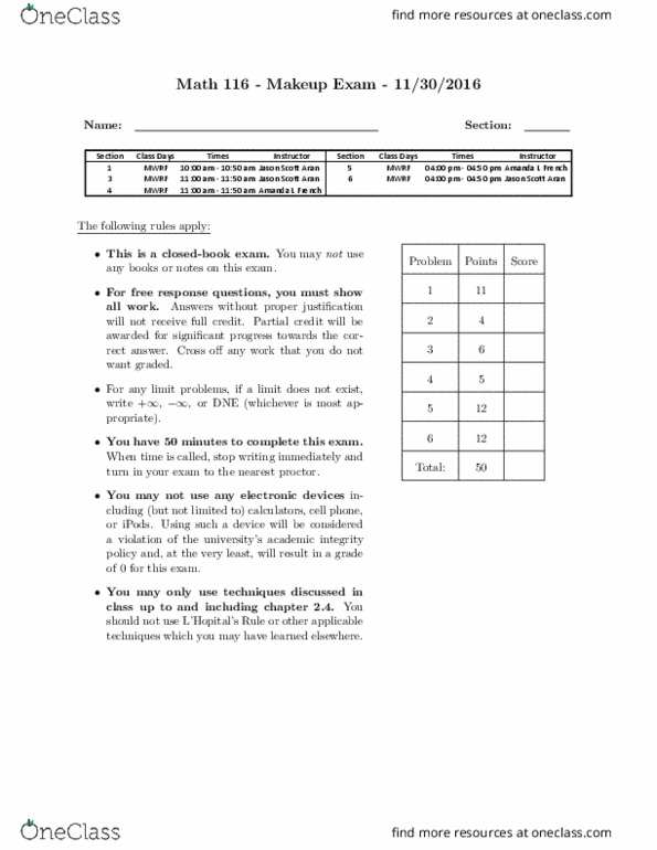 MATH 116 Midterm: MATH 116 Drexel Math116 Makeup Exam Fall 201615 ... MATH 116 Midterm: MATH 116 Drexel Math116 Makeup Exam Fall 201615 ...