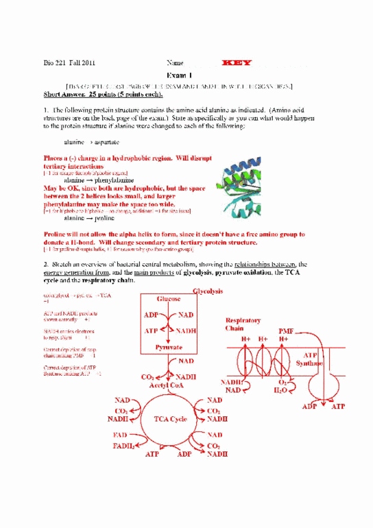 Biol 22100 Midterm Exam 1 Oneclass
