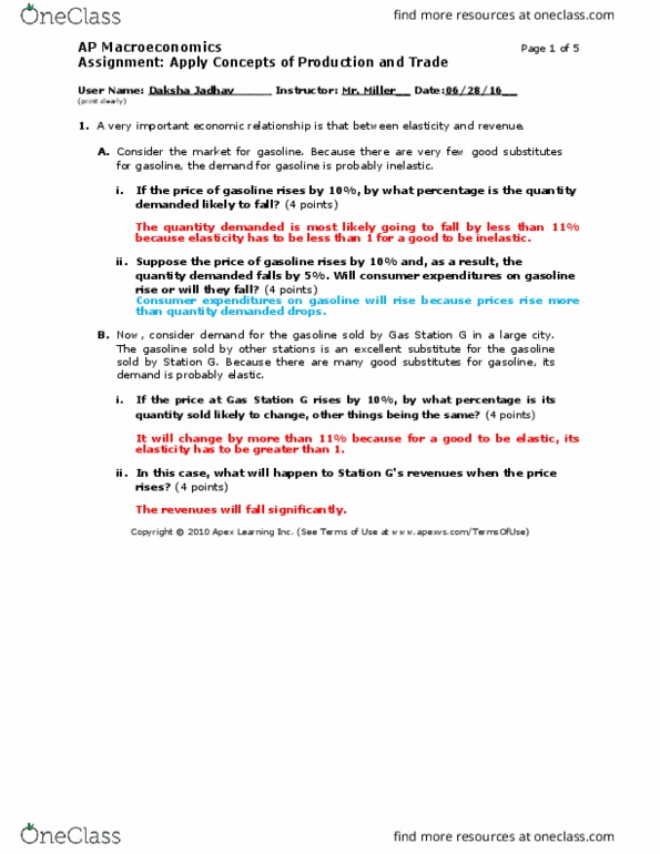 ECON 2100 Study Guide - Fall 2018, Final - Daksha, Consumer Spending ...