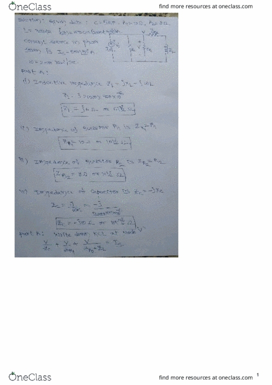 QMS 202 Lecture Notes - Fall 2020, Lecture 14 - Phasor, Current Source ... QMS 202 Lecture Notes - Fall 2020, Lecture 14 - Phasor, Current Source ...