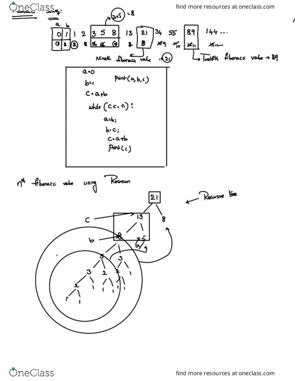 Cse1001 Lecture 9 Recursion Examples Python Programming Oneclass