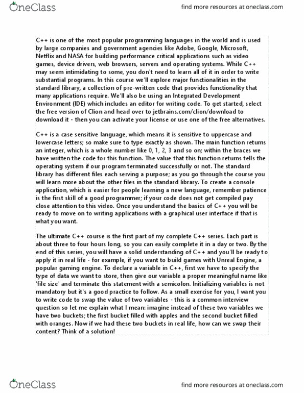 FIN-310 Study Guide - Spring 2023, midterm - Netflix, Graphical User Interface, Semicolon