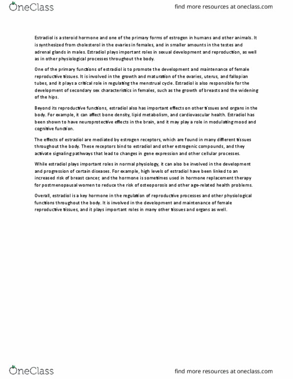 Bsc 2010c Lecture Notes Spring 2023 Lecture 1 Fallopian Tube