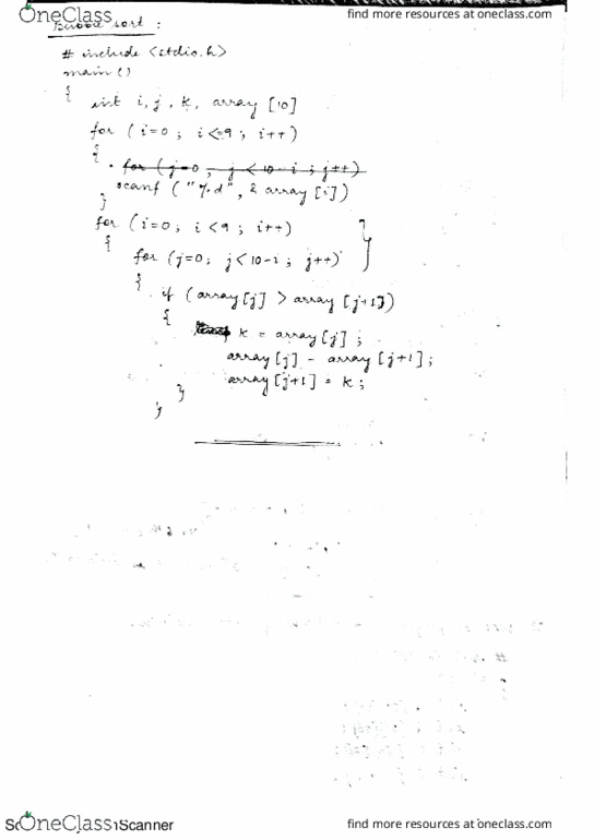 CS 1100 Lecture : CS class Notes-31-45 - OneClass