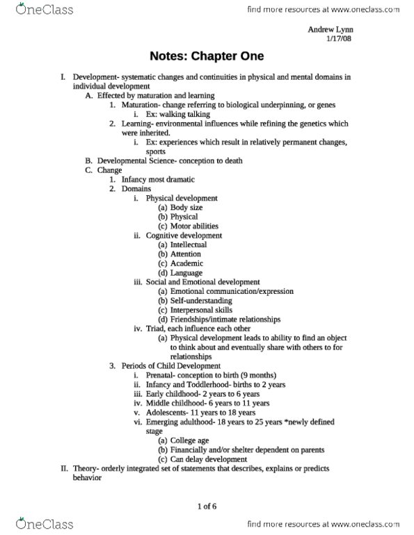 PSYCH 212 Chapter 1: Chapter 1 History, Theory, and Research Strategies ... PSYCH 212 Chapter 1: Chapter 1 History, Theory, and Research Strategies ...