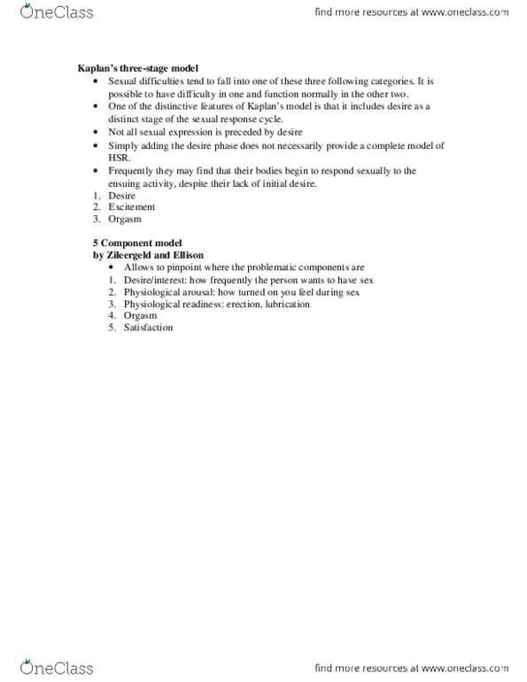 Psy 3122 Final Kaplans Three Stage Model Docx Oneclass