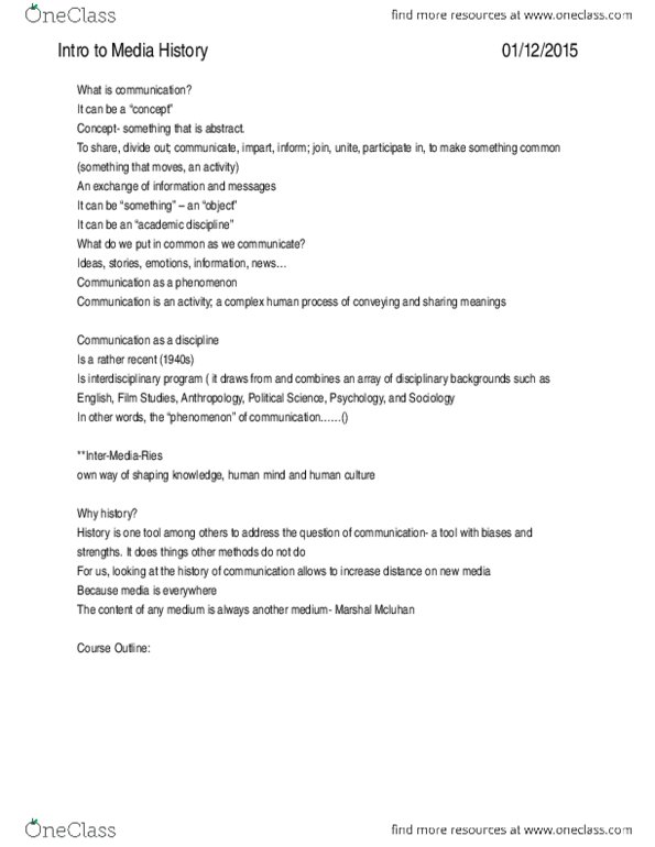 CS100 Final: CS100 Lecture Notes .docx - OneClass