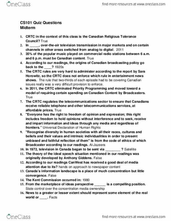 Cs101 Midterm Cs101 Midterm Review Oneclass