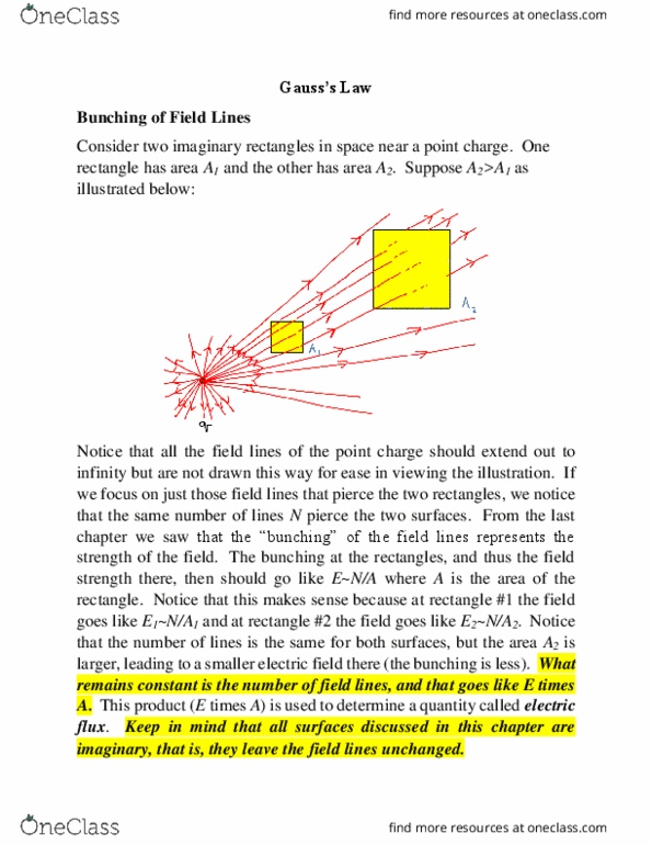 PHYS-2210 Study Guide - Spring 2016, Final - Electric Field, Electric ... PHYS-2210 Study Guide - Spring 2016, Final - Electric Field, Electric ...