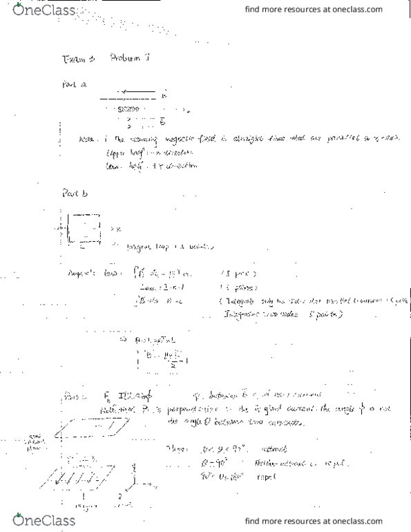 PHYS 0175 Midterm: Exam 3 Solution (1) - OneClass PHYS 0175 Midterm: Exam 3 Solution (1) - OneClass