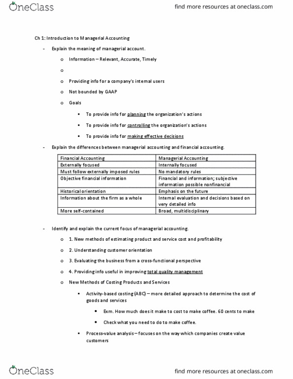 ACCT 2302 Study Guide - Fall 2014, Final - Operating Leverage, Fixed ... ACCT 2302 Study Guide - Fall 2014, Final - Operating Leverage, Fixed ...