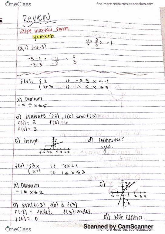MATH 141 Final: Math 141 Final Study Guide - OneClass